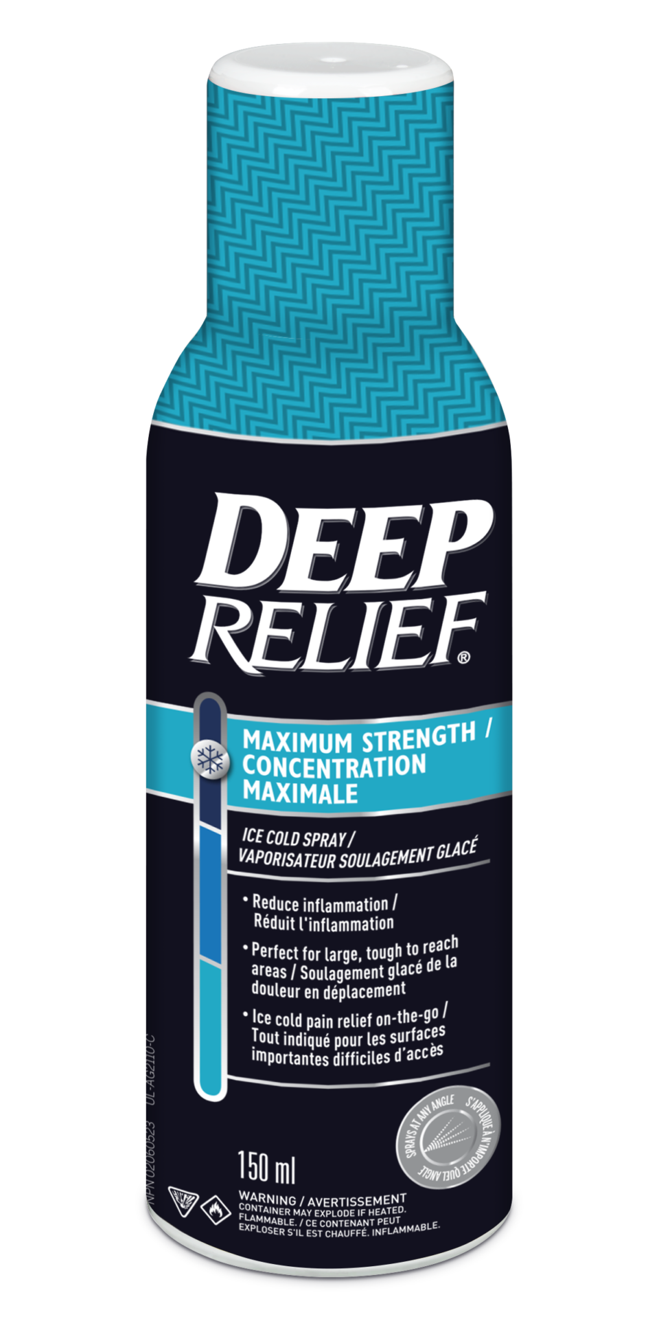 Deep Relief | MAXIMUM STRENGTH ICE COLD SPRAY