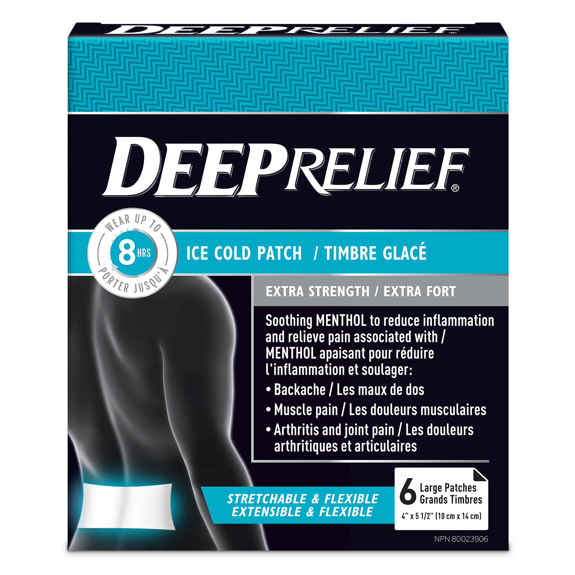 Deep Relief | Extra Strength Soothing Ice Cold Patch