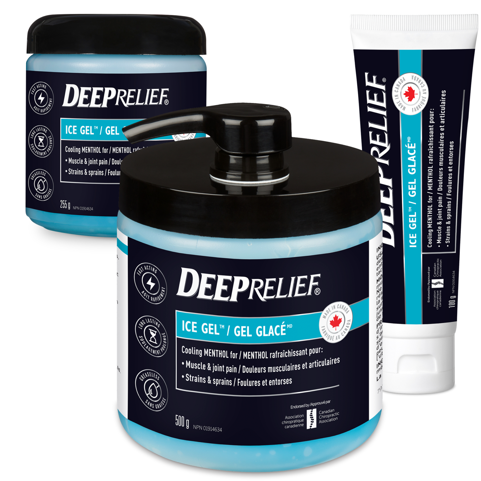 Deep Relief | Ice Cold Pain Relief Gel